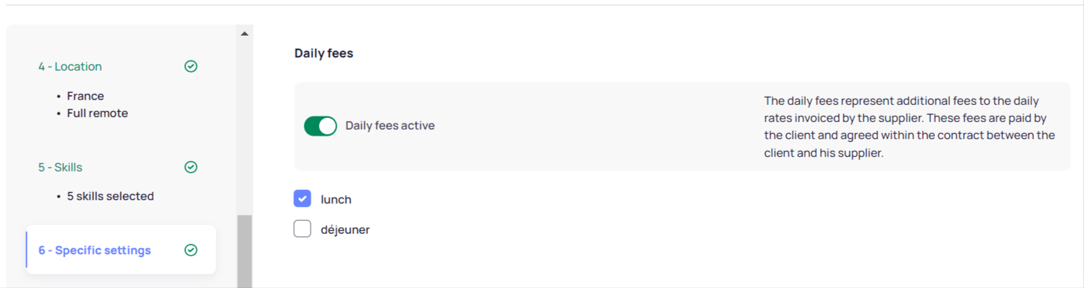 Daily fees – Help Center